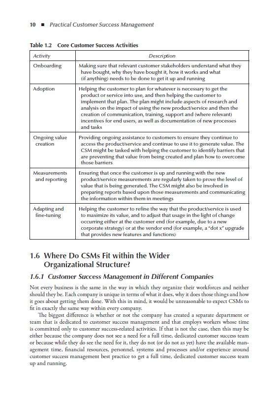 Practical Customer Success Management - Book By Rick Adams
